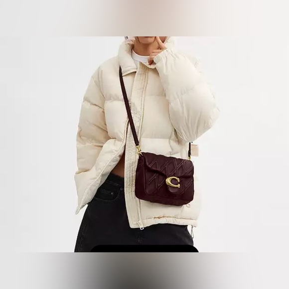 Coach | Bags | Coach Tabby Quilted Crossbody Bag In Merlot Color | Poshmark
